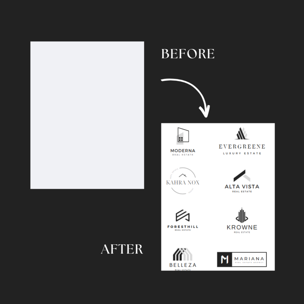 Real Estate Agent Logo Template • Scale District