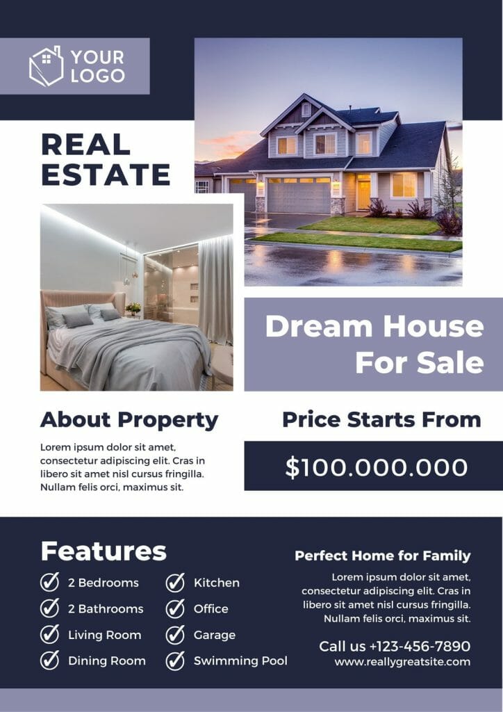 Tips for Designing Eye-Catching Real Estate Posters Using Canva ...